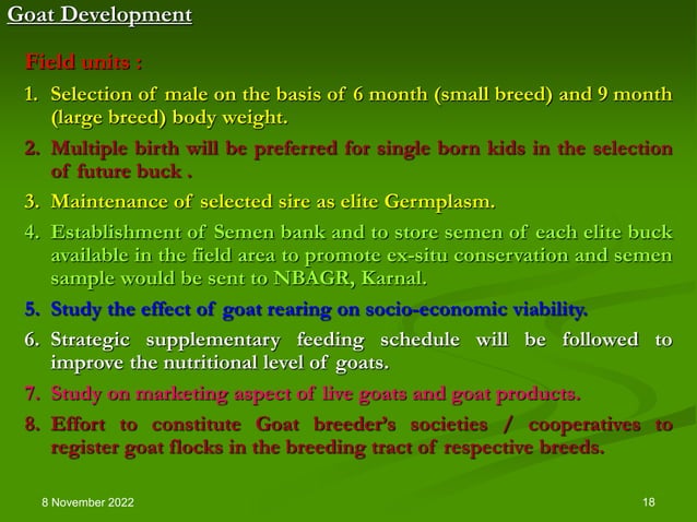 goat production.pptx | Pets