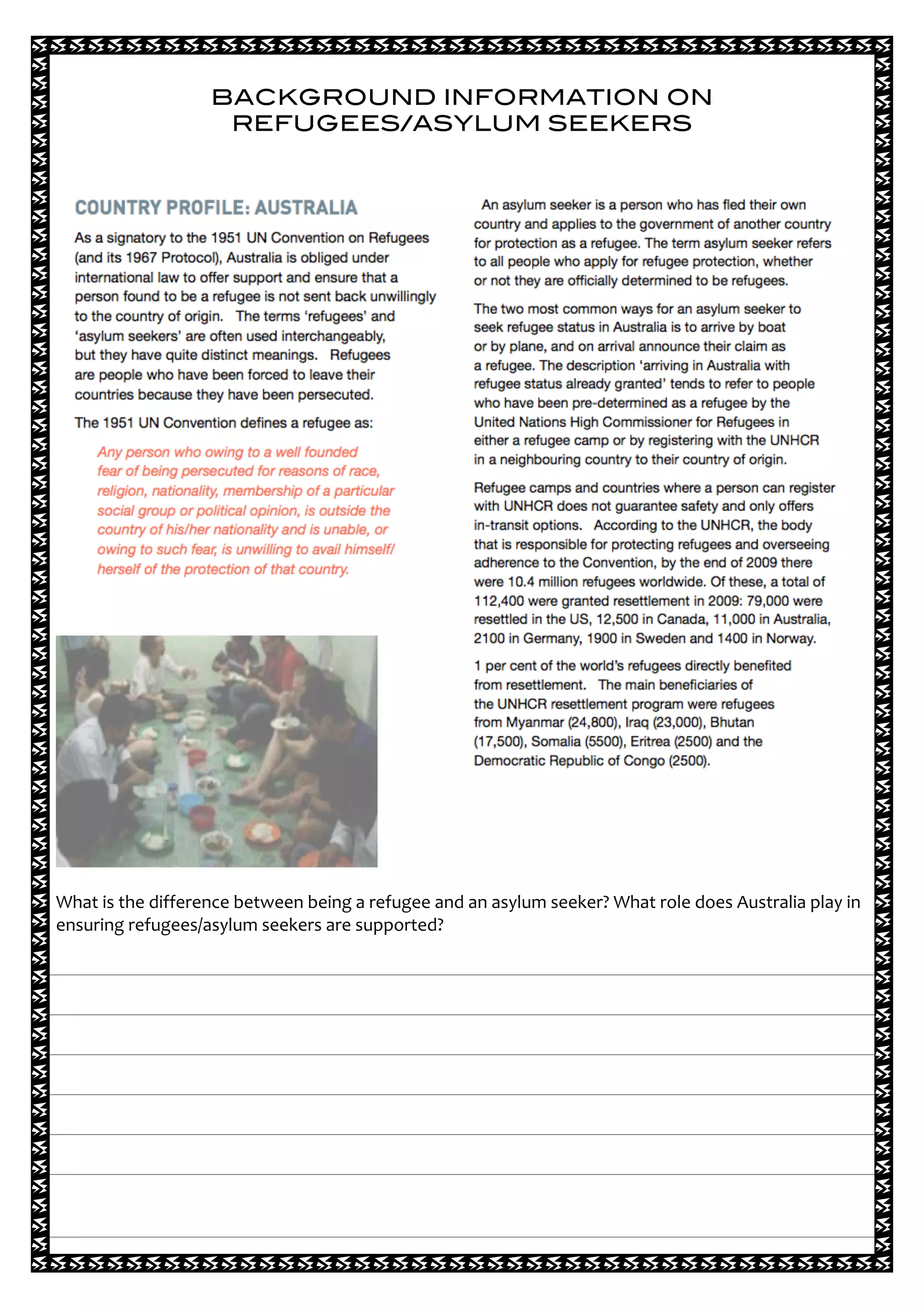 Go back to where you came from- Previewing activities | PDF