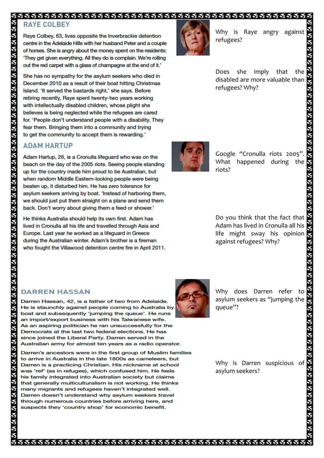 Go back to where you came from- Previewing activities | PDF