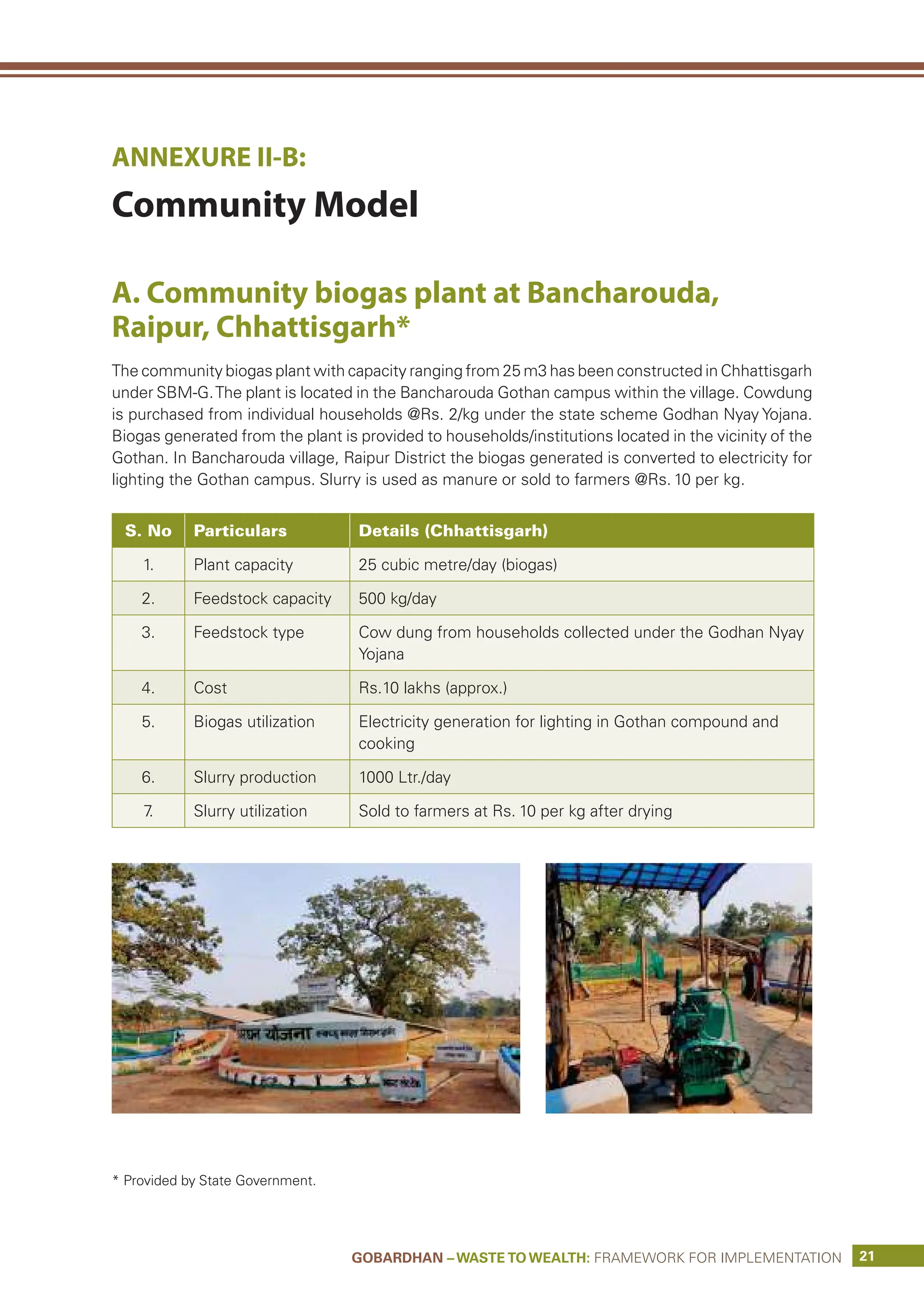 Gobardhan Revised Framework case study of project | PDF