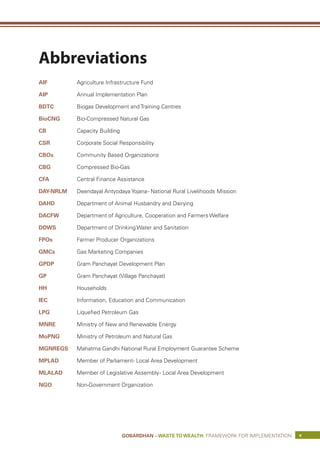 Gobardhan Revised Framework case study of project | PDF