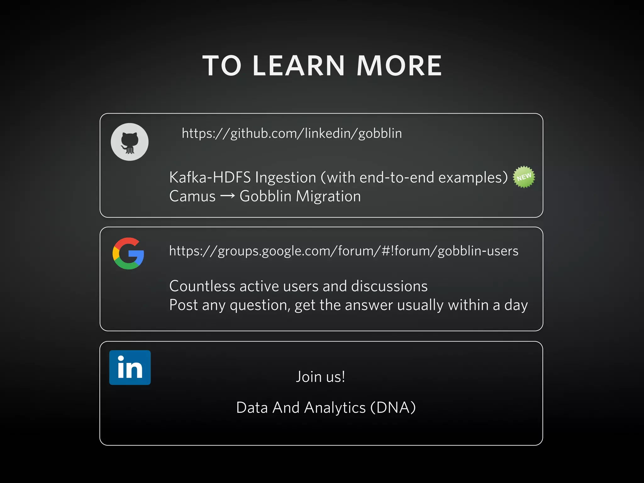 Ingestion from Kafka Using Gobblin | PPT