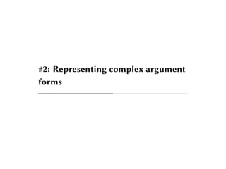 Complex Arguments in Adpositional Argumentation | PPT