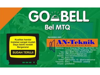 Gobell an teknik-mei2021 | PPTX