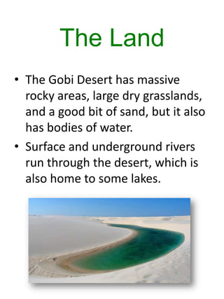 Gobi desert | PPTX