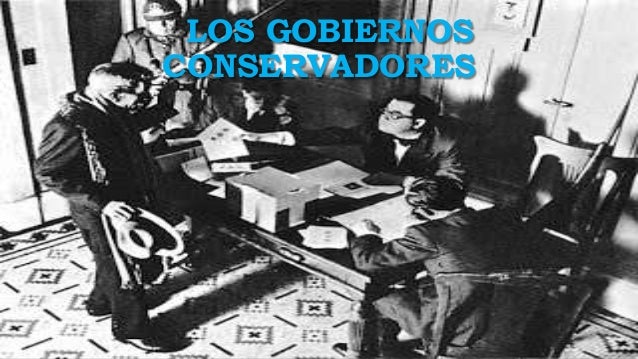 Gobiernos conservadores