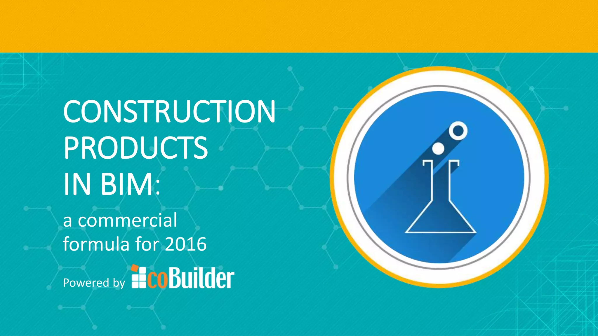 Construction products in BIM: a winning commercial formula | PPT