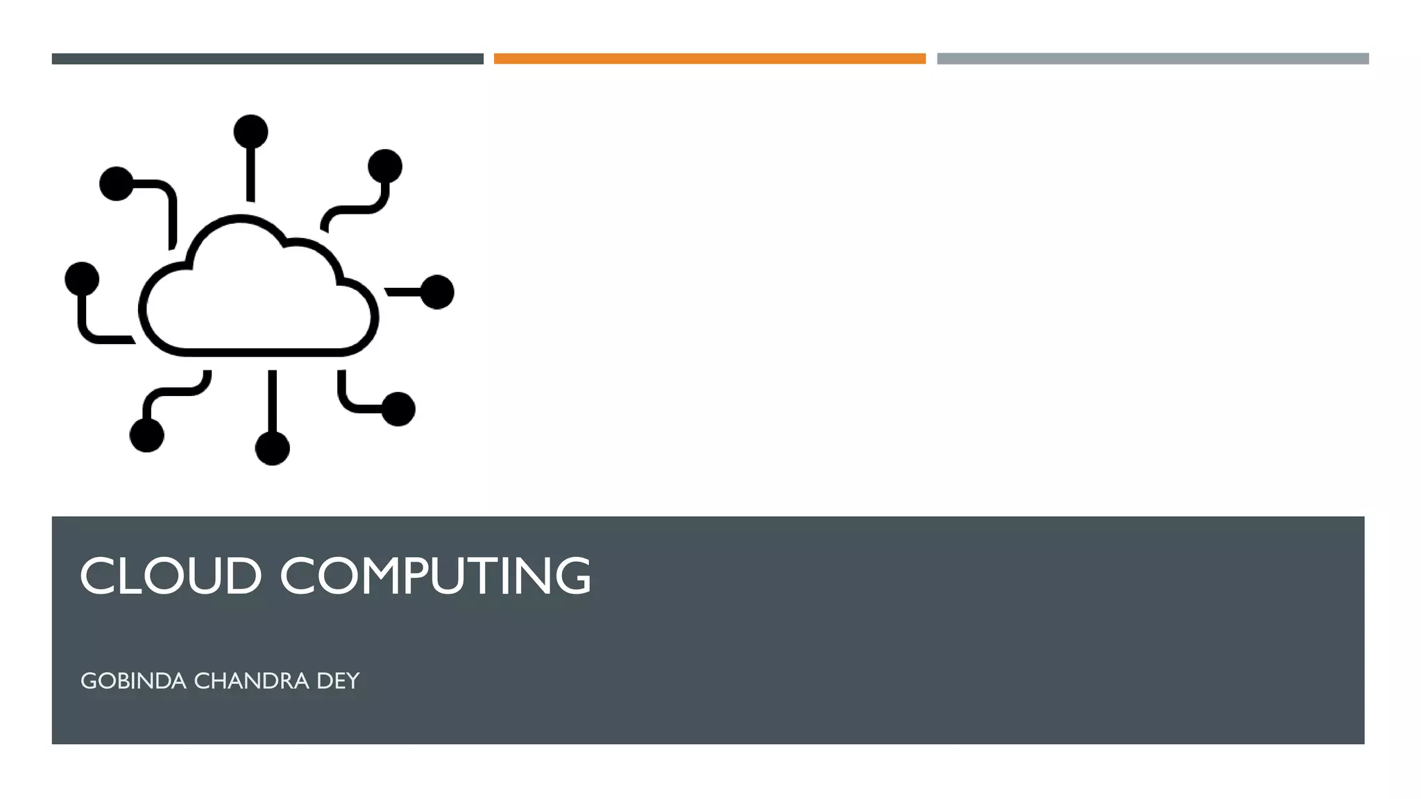Cloud Computing : Core Features and Three Models | PPT