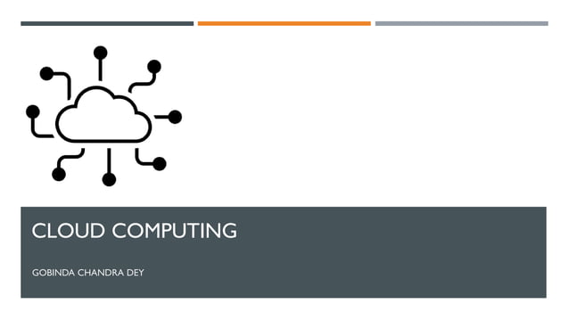 Cloud Computing : Core Features and Three Models | PPT