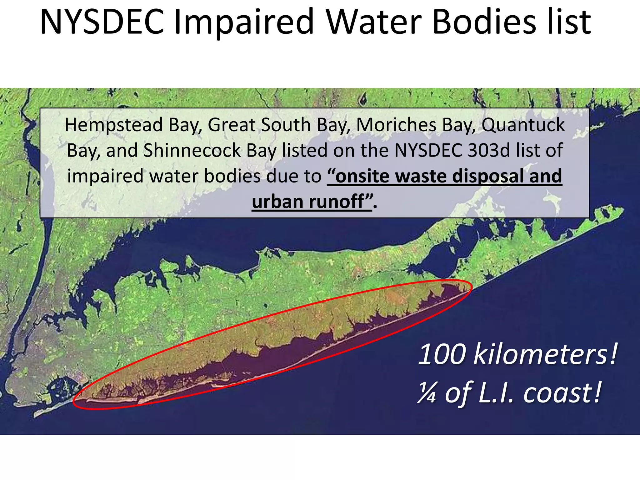 Water Worries -- Nitrogen From Septic Tanks, Fertilizer, Poor Sewage ...