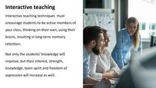 Different Methods for Online Teaching | PDF