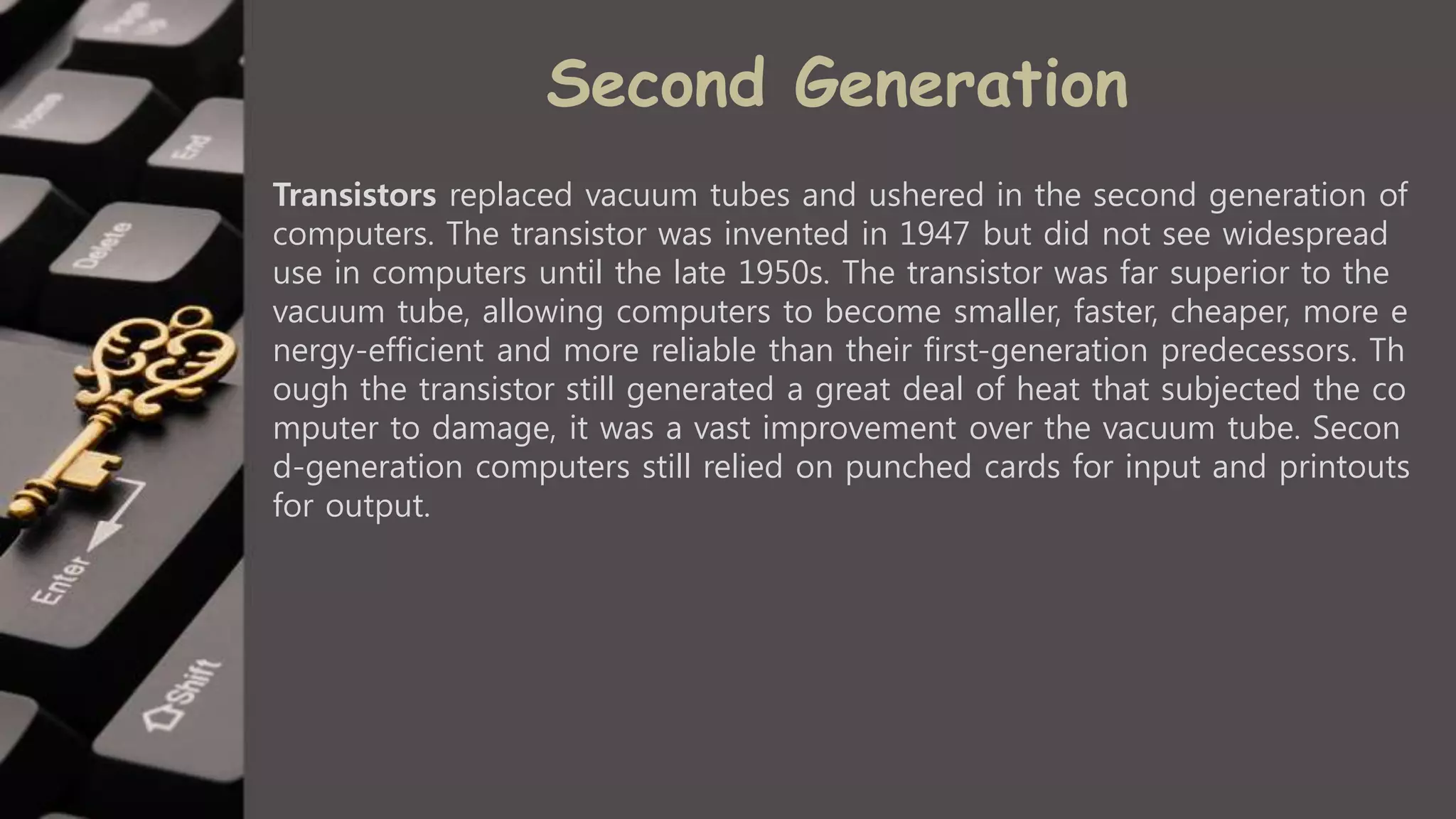 Computer Generations | PPT
