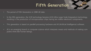 Computer Generations | PPT