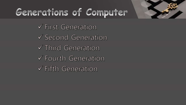 Computer Generations | PPT