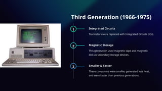 Generation of computers and Its Evolution ppt | PPT