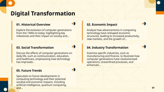 Generation of computers and Its Evolution ppt | PPT