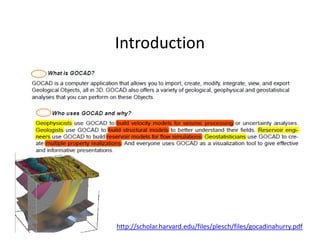 Gocad Tutorial | PDF