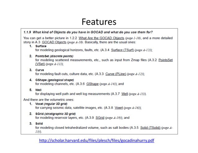 Gocad Tutorial | PDF