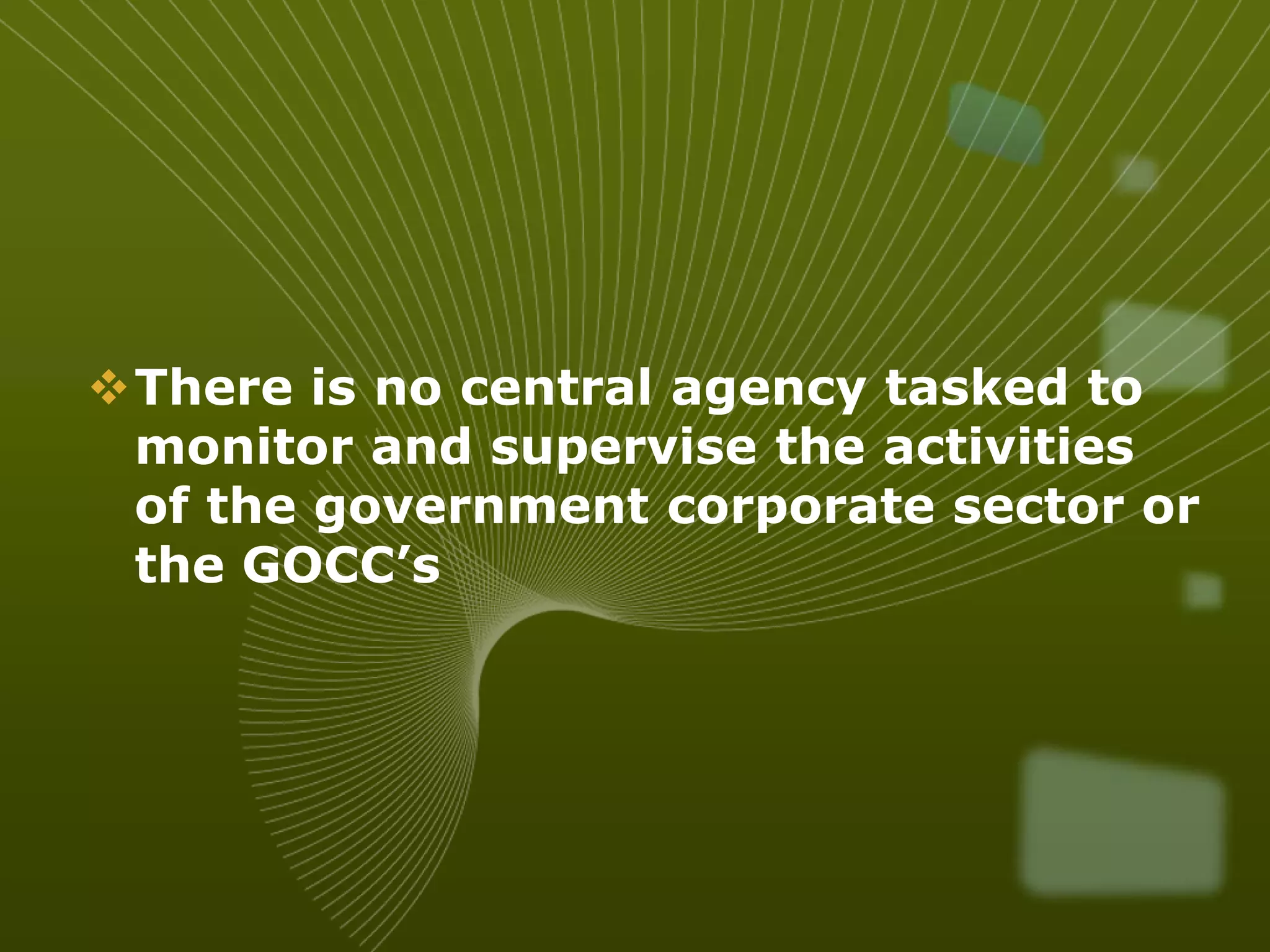 Goverment Owned and Contolled Corporation (GOCC) - Report | PPTX