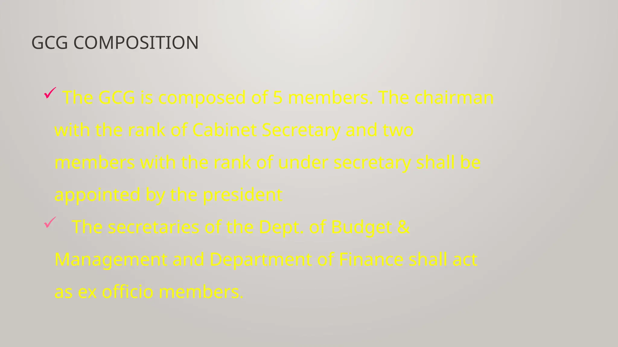 GOCCs-Lecture-2.pptx Government - owned and controlled corporation | PPTX