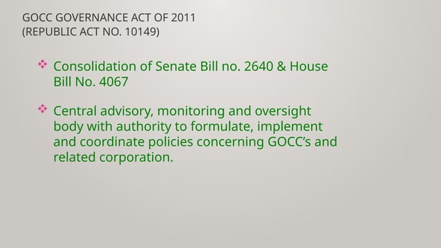 GOCCs-Lecture-2.pptx Government - owned and controlled corporation ...