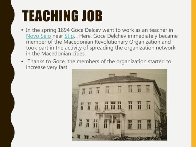Goce Delchev | PPT