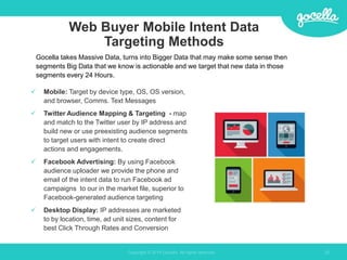 Gocella intent & cross device marketing overview | PPT