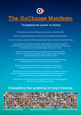 GoChoose Manifesto | PDF