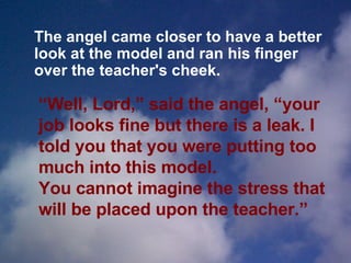 God And An Angel Talk About Teaching | PPT