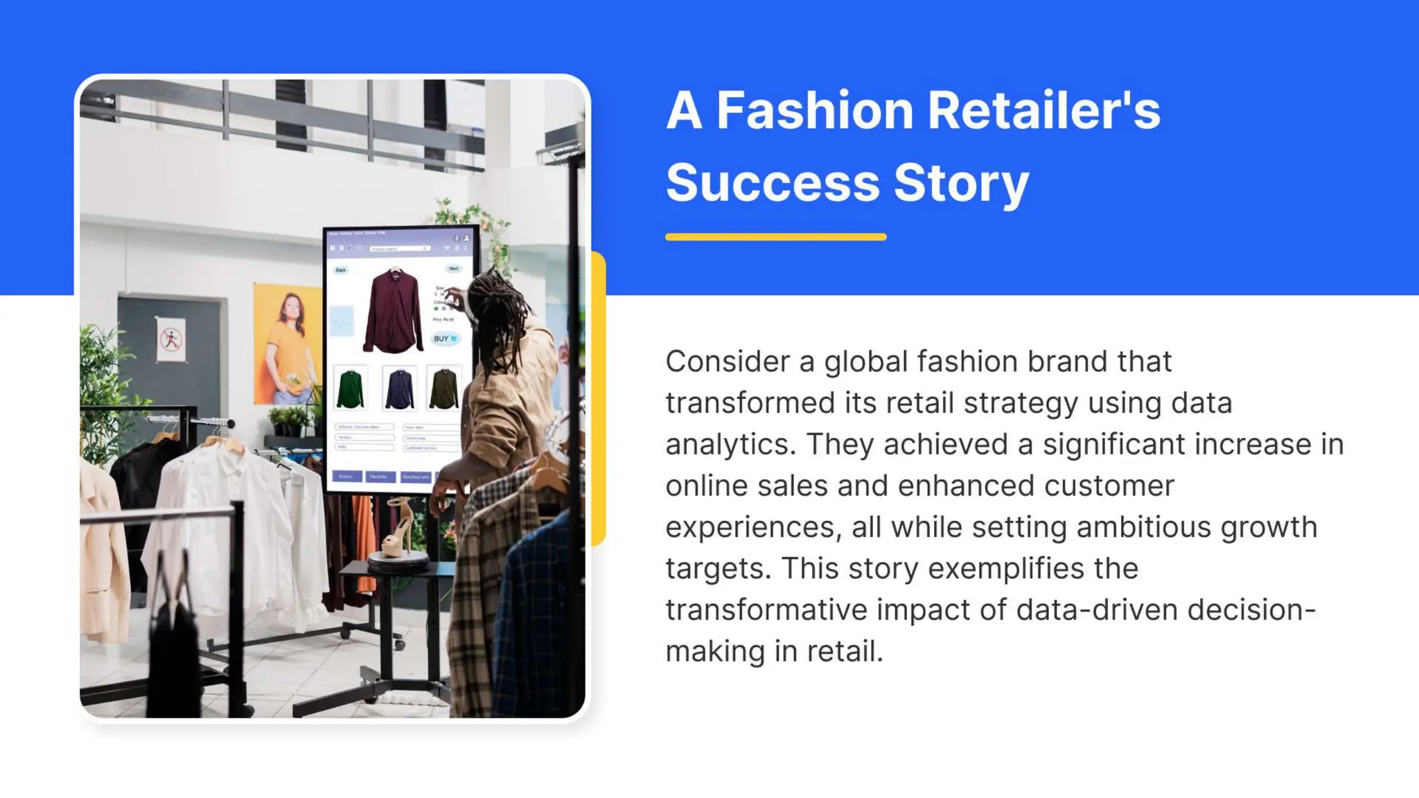 Data-Driven Retail Evolution: Redefining Customer Experience and Operational Efficiency | PPT