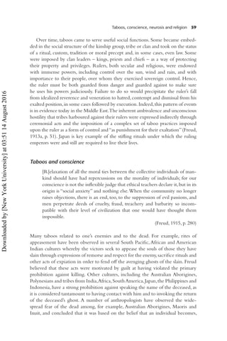 God - Freud and religion - The origins of faith, fear and ...