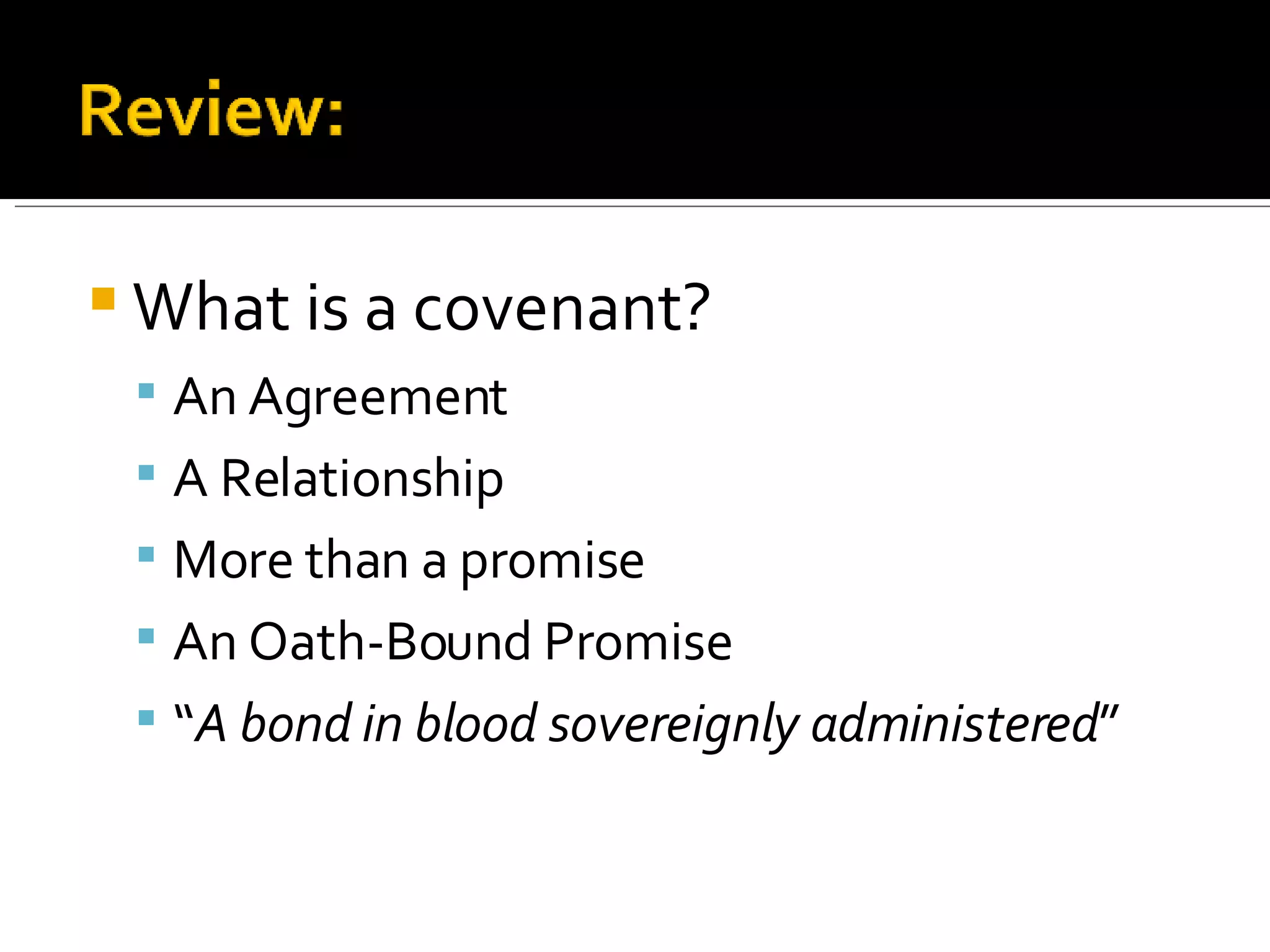 God Has A Plan Week 2 Covenant of Works | PPT