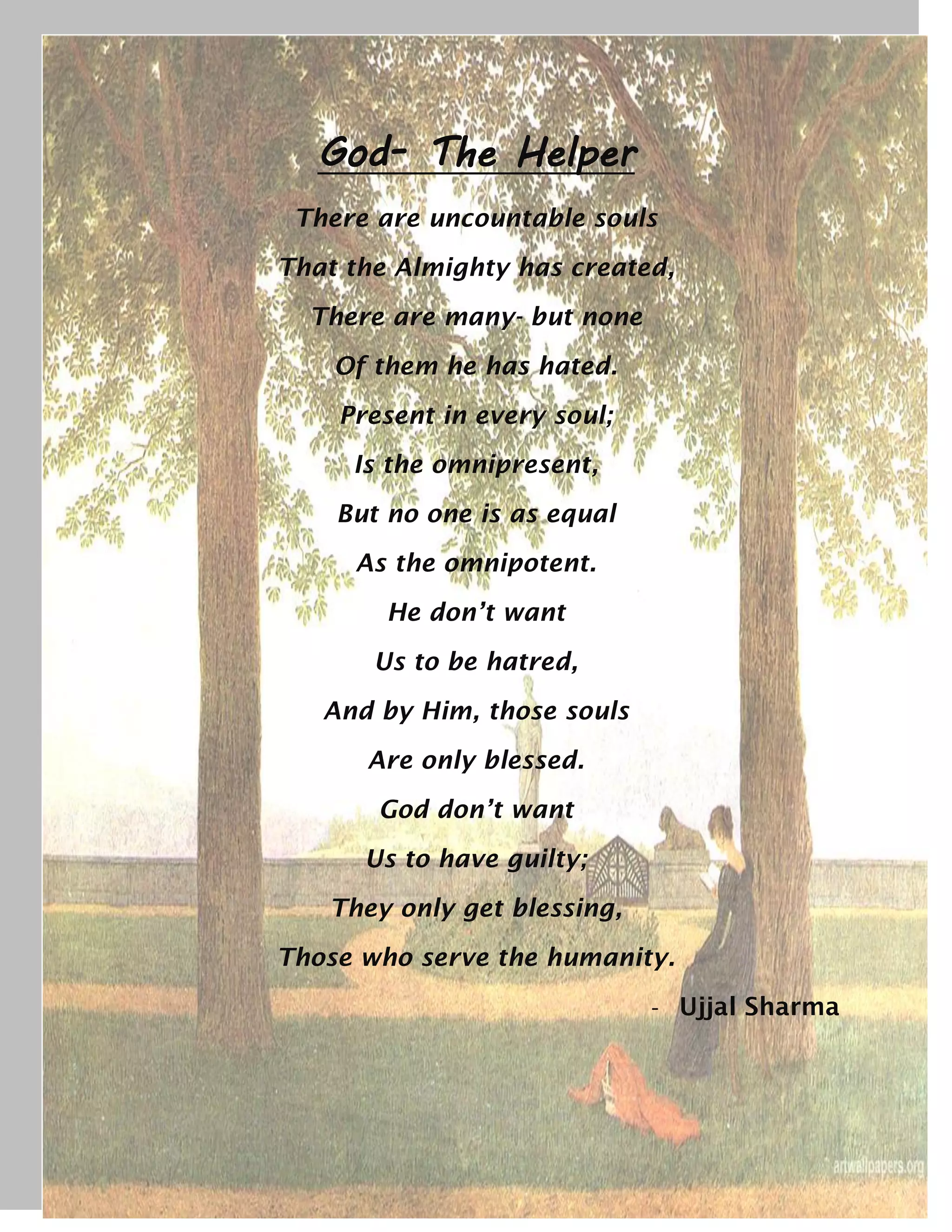 God the helper | PDF