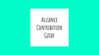 GOD Alliance Onboarding (ENG) for King's Choice, S-1315 | PPT