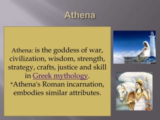 Greek God and Goddesses | PPTX