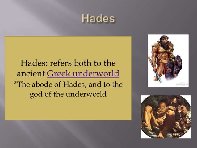 Greek God and Goddesses | PPTX