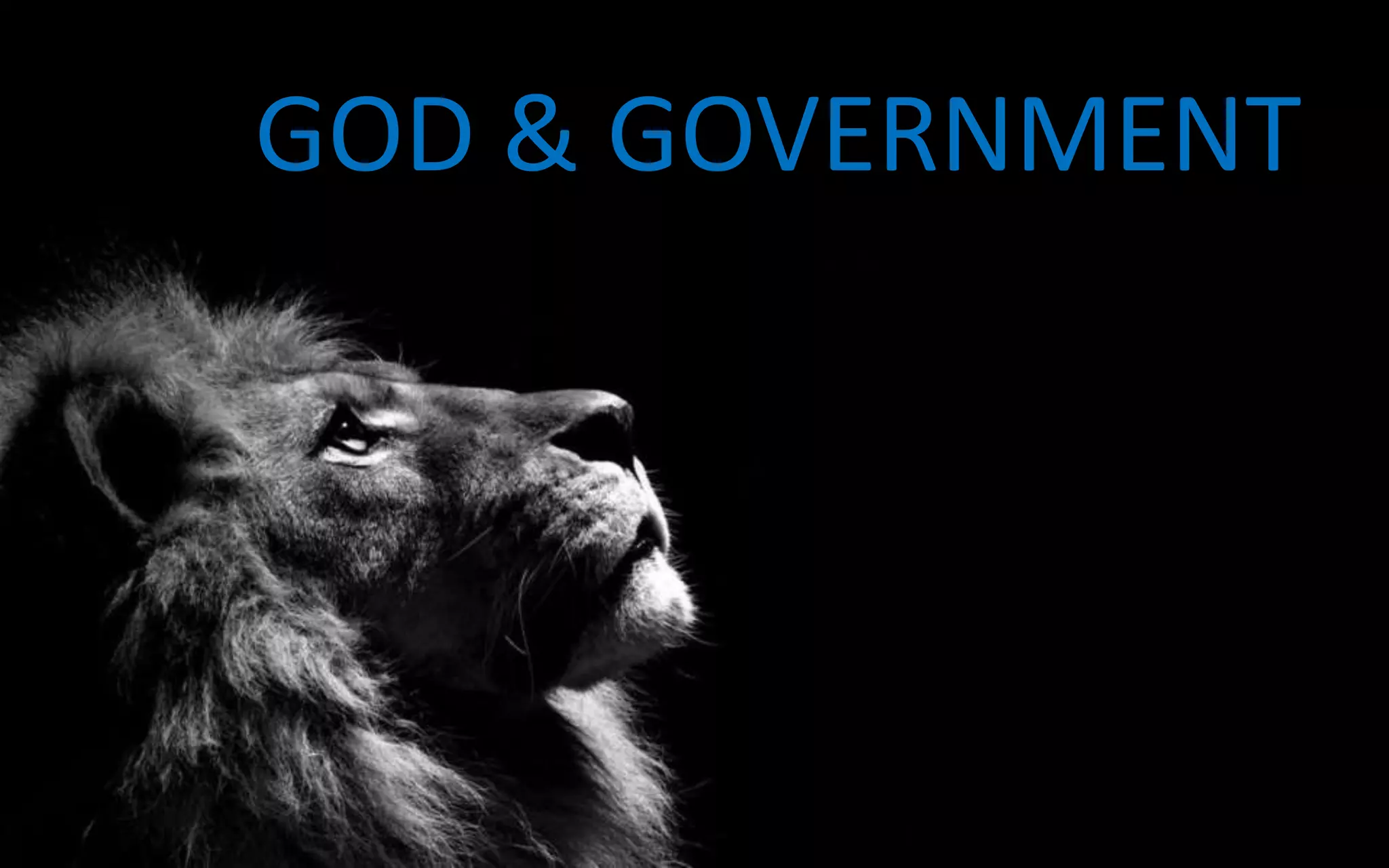 God and Government | PPTX