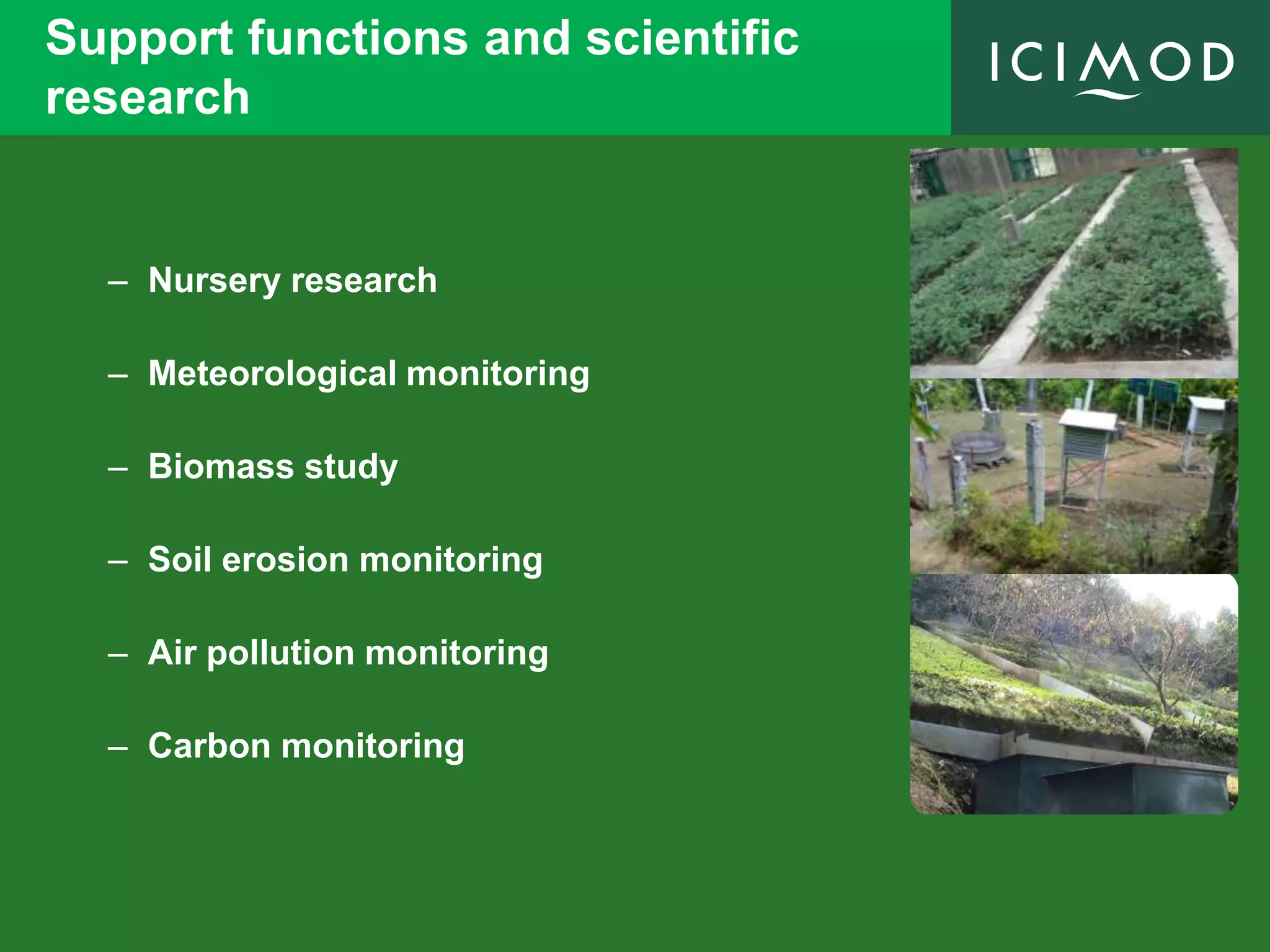 Over view of Knowledge Park at Godavari By Samden Sherpa, ICIMOD | PPTX