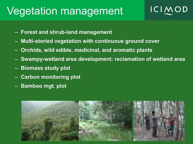 Over view of Knowledge Park at Godavari By Samden Sherpa, ICIMOD | PPTX