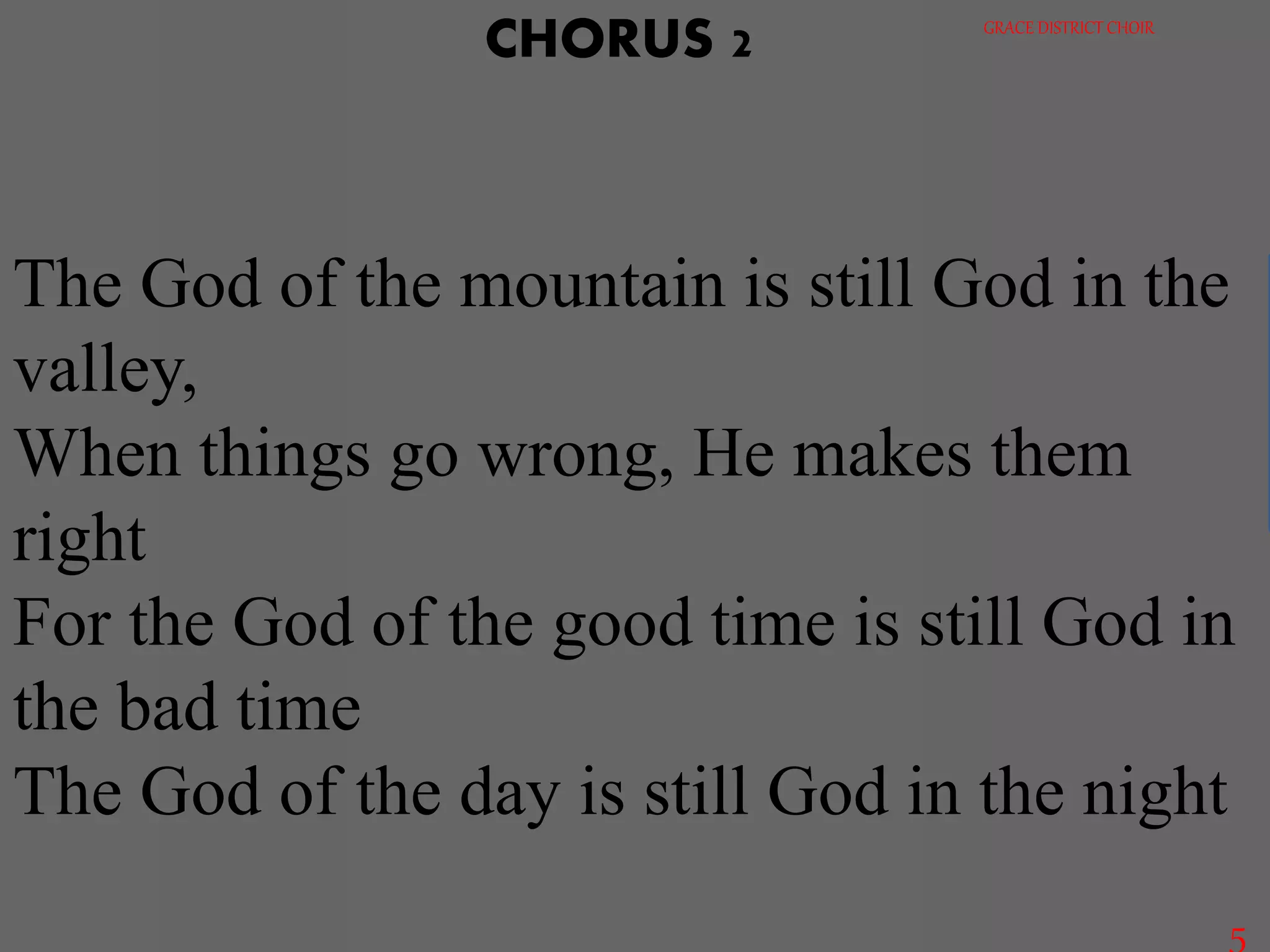 GOD CAN DO IT AGAIN | PPTX