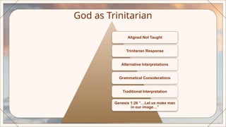 God as the Creator and the Redeemer – A Biblical Overview | PPTX