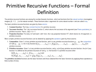Incompleteness without Godel Numberings | PPT
