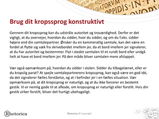 Gode råd til samtaleteknik | PPTX