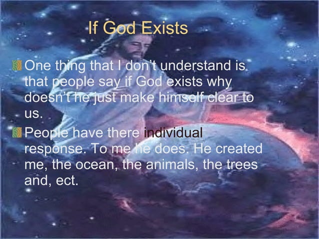 God Exists | PPT | Christianity | Religion & Spirituality