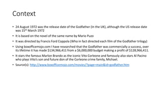 Godfather analysis redone | PPTX