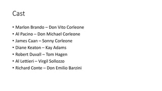 Godfather analysis redone | PPTX