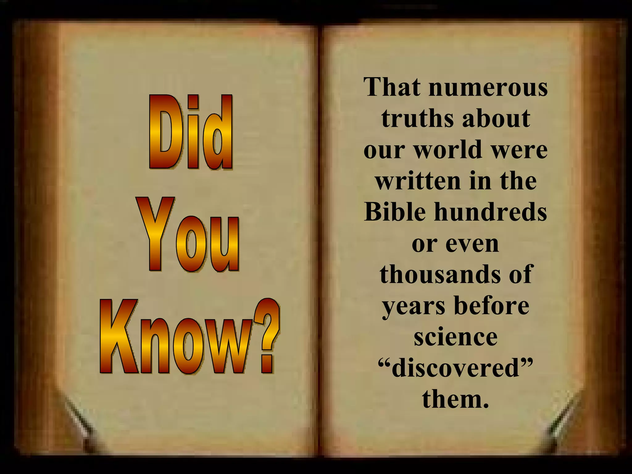 God First To Know | PPS