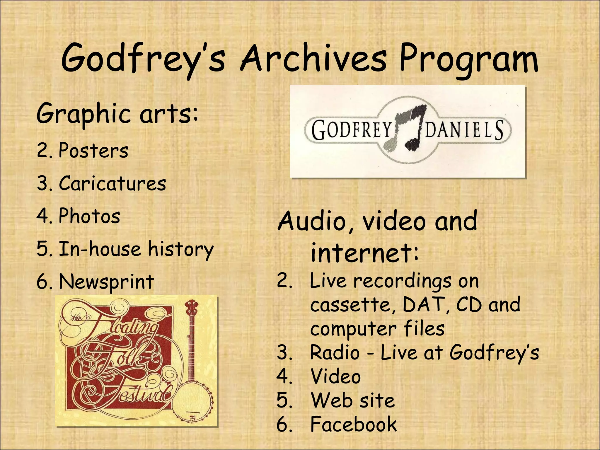 Godfrey Daniels Archives | PPT