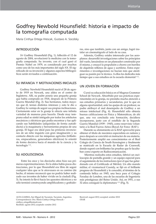 Godfrey Newbold Hounsfield Pdf