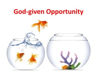 God given opportunities | PPT